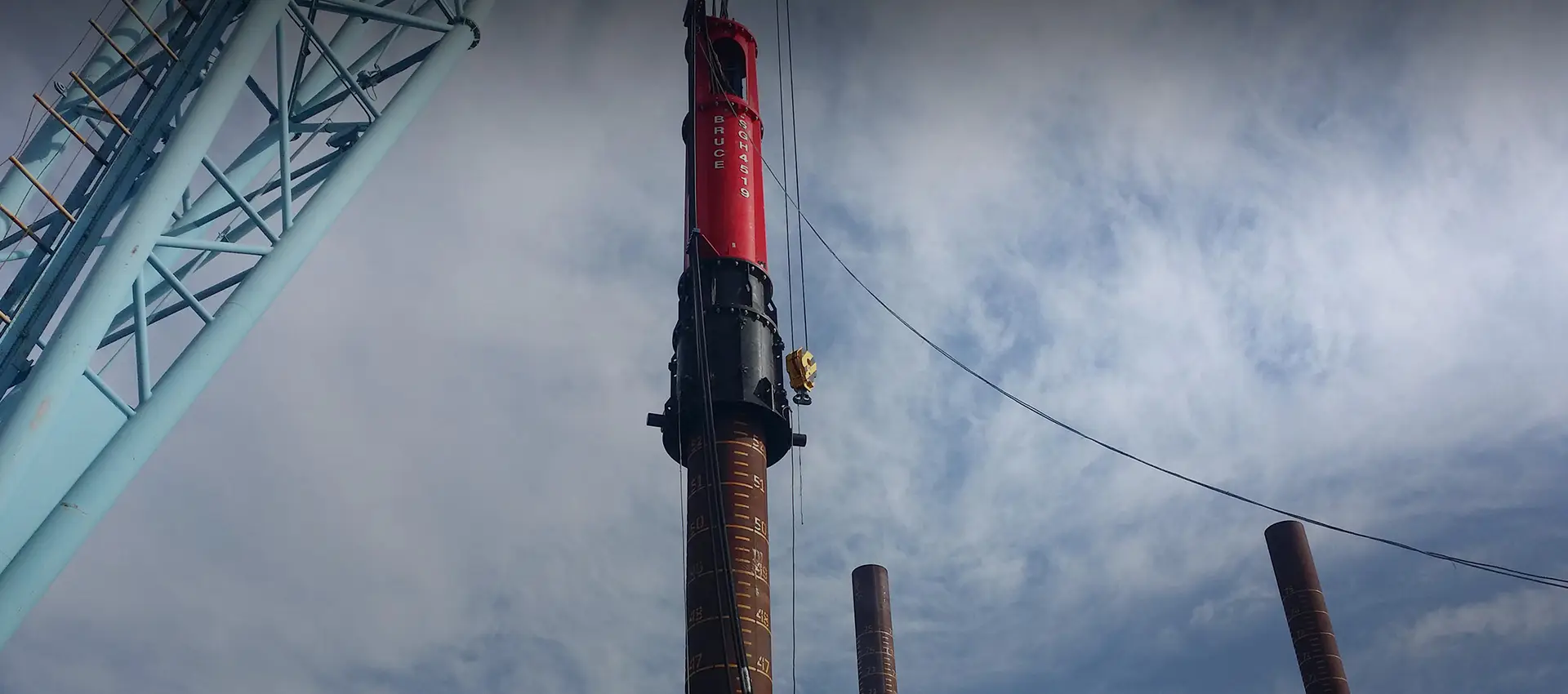 Offshore Pile Hammer | BRUCE Pile Driving Solutions